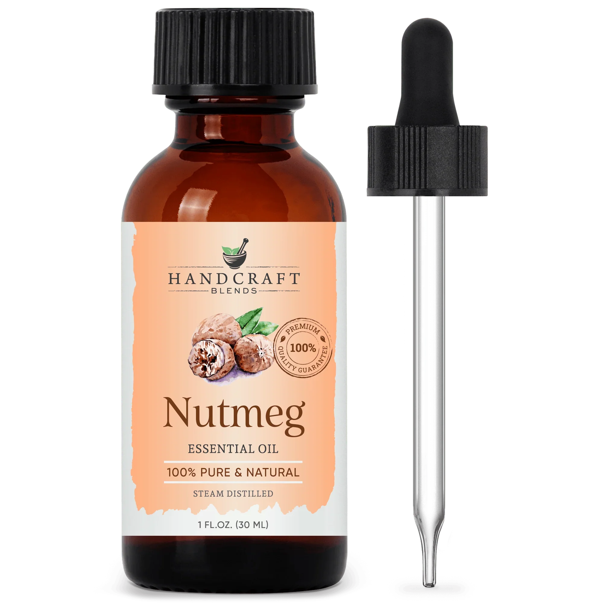 Nutmeg Essential Oil – Pure Aromatherapy Oil | Handcraft Blends