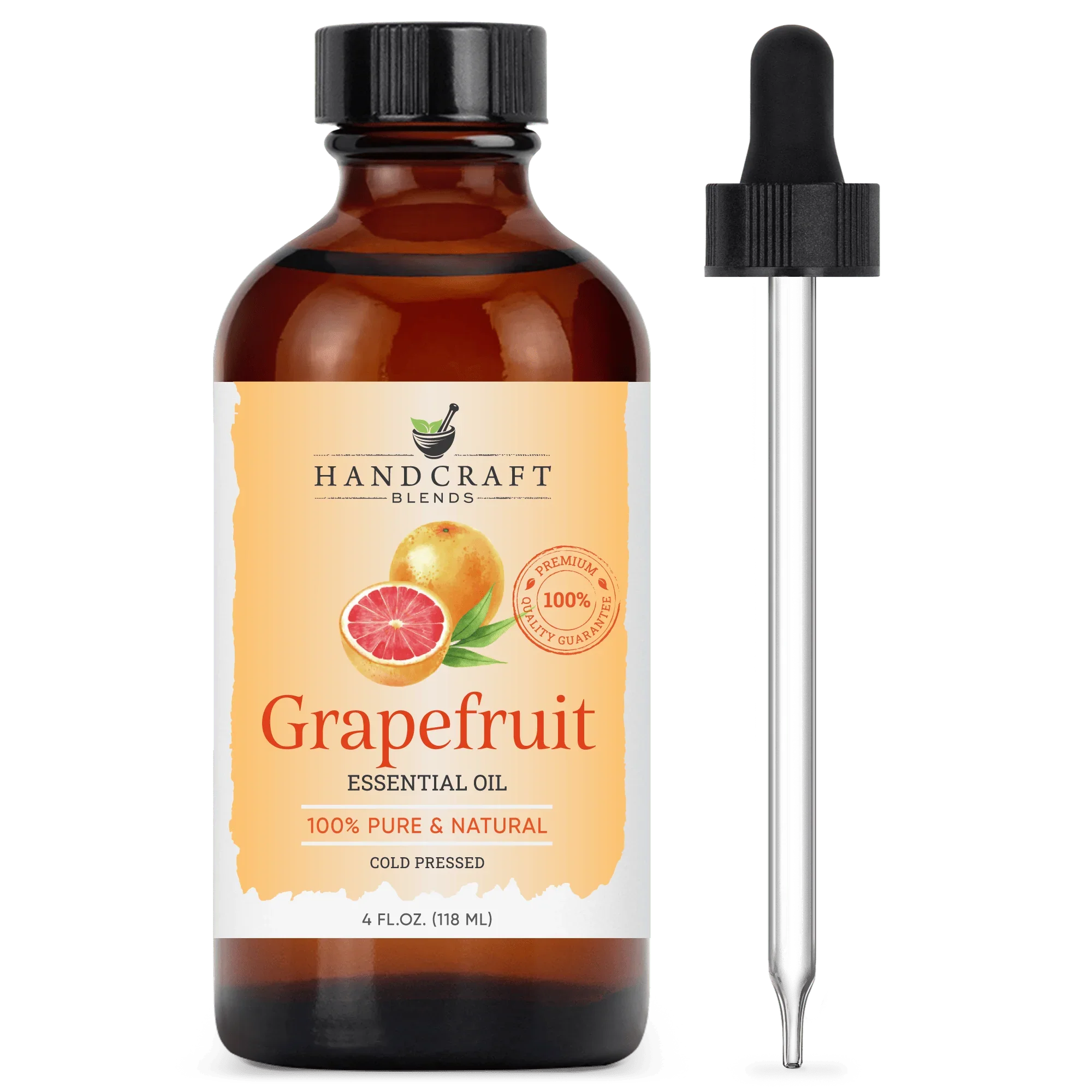 Grapefruit Essential Oil – Pure Citrus Aromatherapy Oil | Handcraft Blends